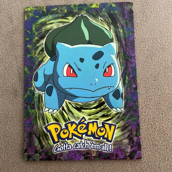 Pokemon | Toys | Bulbasaur Stage Card | Poshmark
